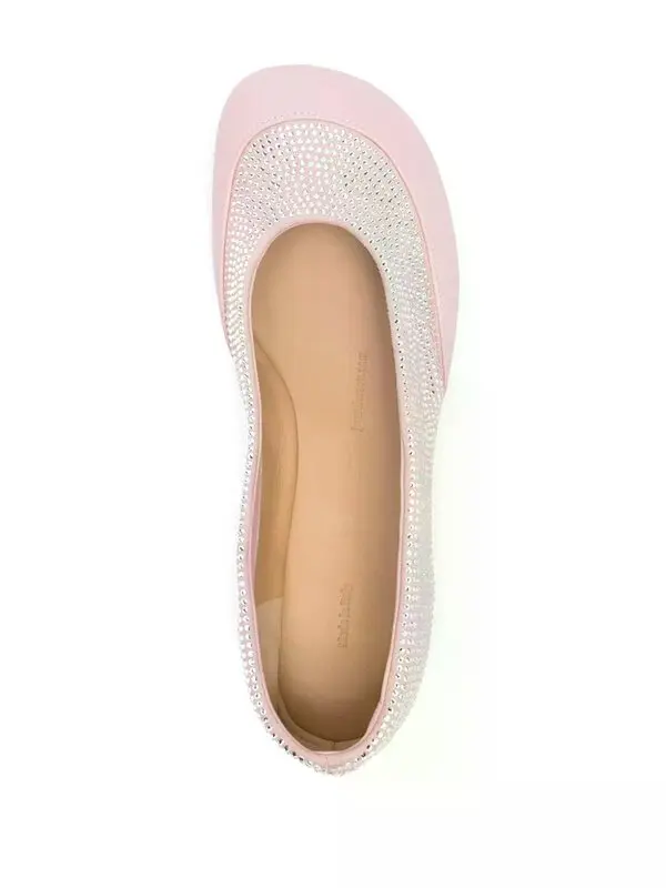 JW Anderson Crystal-embellished Ballet Flats