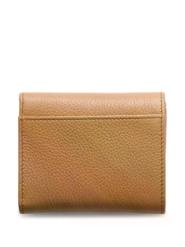 Prada Small Logo-plaque Wallet - Brown