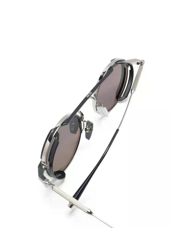 AKONI Round Frame Sunglasses