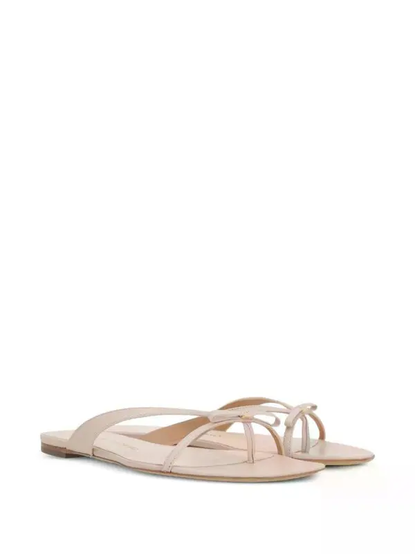 FERRAGAMO Mini Bow Flip Flops