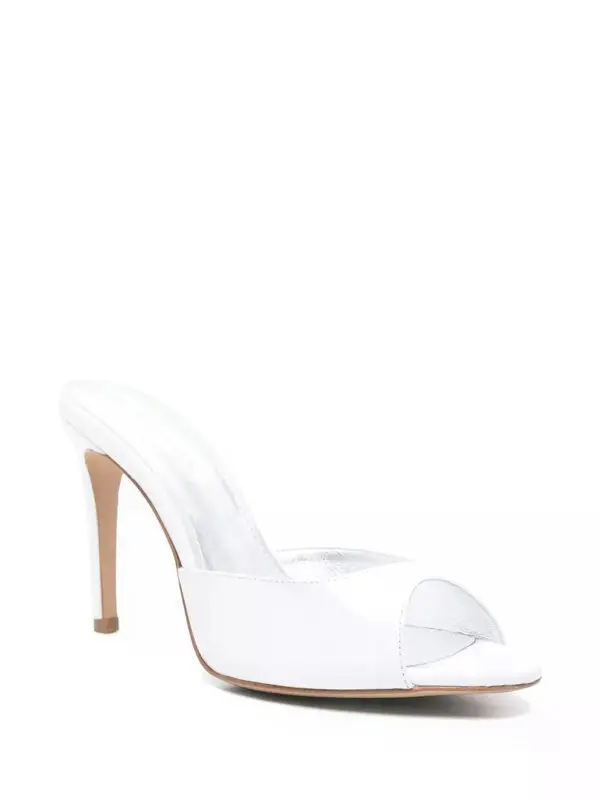 GINISSIMA Vicky Heeled Sandals - White