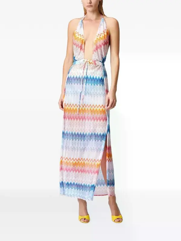 Missoni Zigzag Lamé Maxi Dress