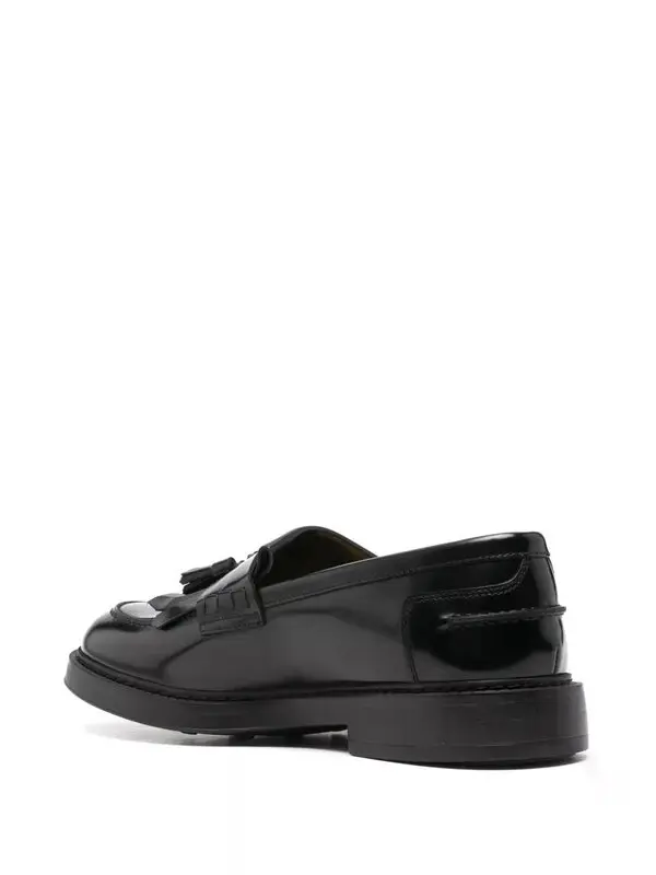DOUCAL'S Tassel Loafers In Calf Leather
