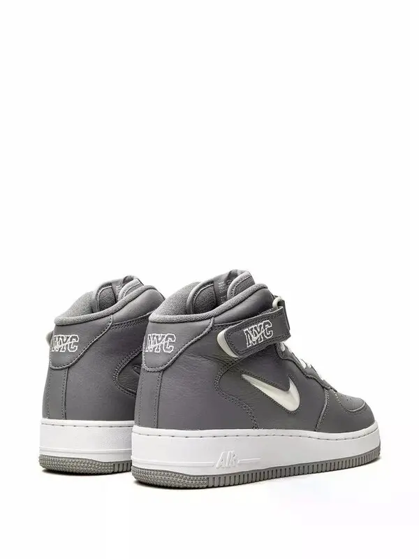 Nike Force 1 Mid Qs Jewel Nyc Sneakers - Grey
