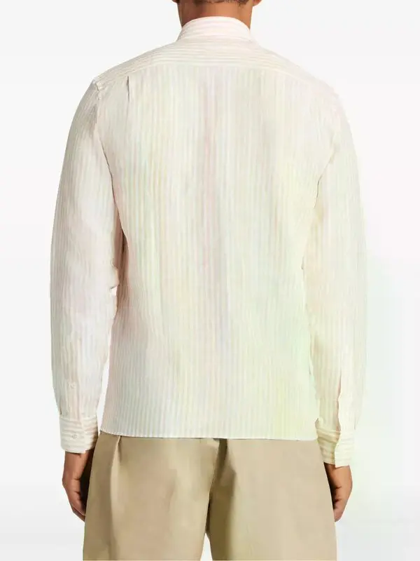 Lacoste Striped Linen Shirt