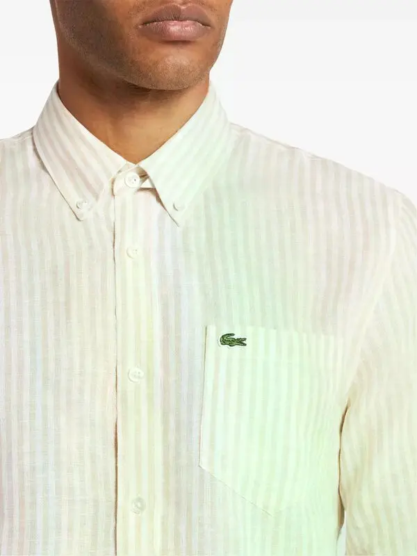 Lacoste Striped Linen Shirt
