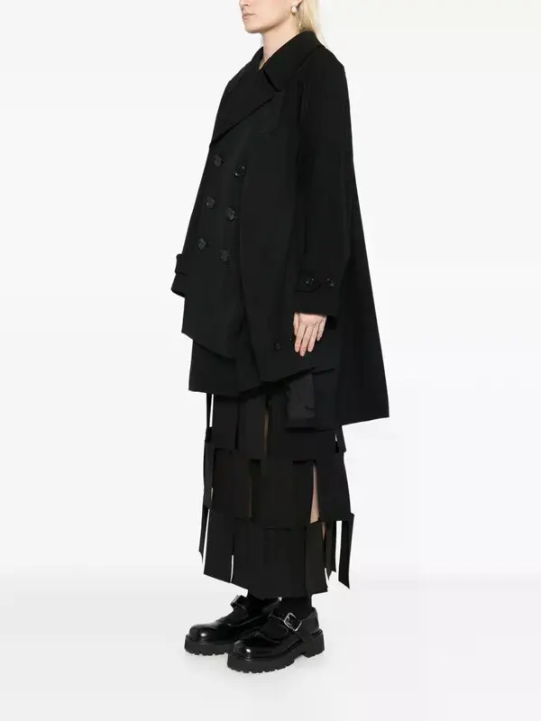 Comme Des Garçons Asymmetric Sleeve Double-breasted Suit