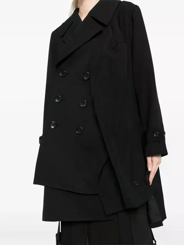 Comme Des Garçons Asymmetric Sleeve Double-breasted Suit