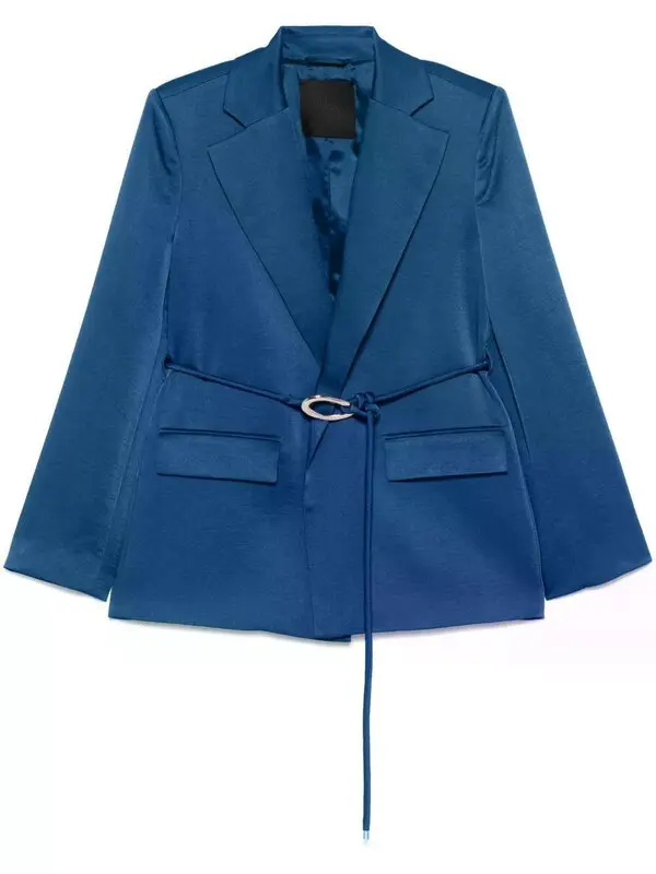 Liu Jo Peak Lapels" Blazer With Detachable Waist Belt