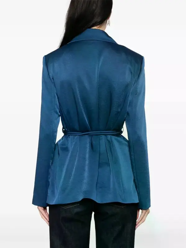 Liu Jo Peak Lapels" Blazer With Detachable Waist Belt
