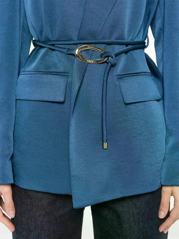 Liu Jo Peak Lapels" Blazer With Detachable Waist Belt