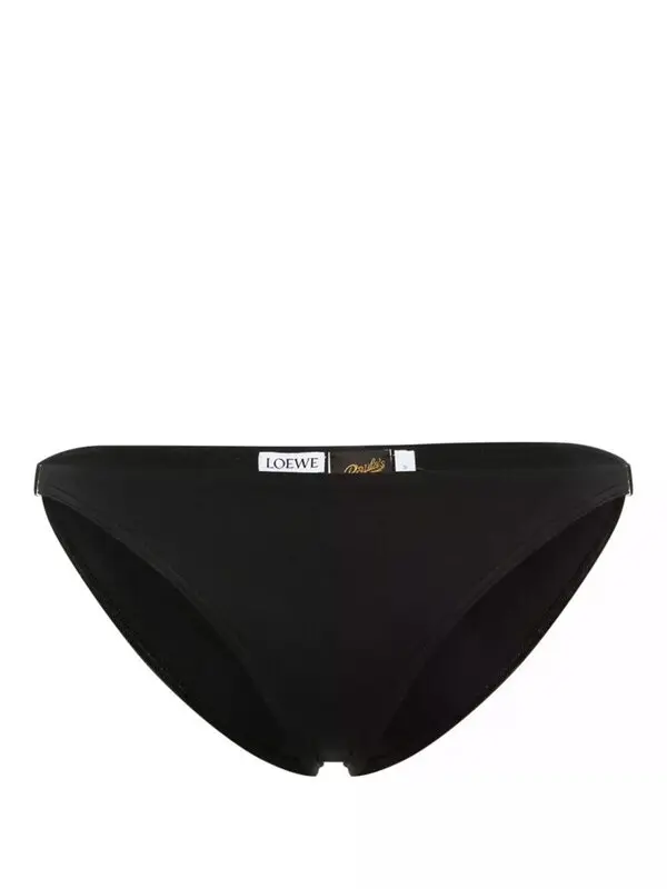 Loewe Anagram-motif Bikini Bottom - Black
