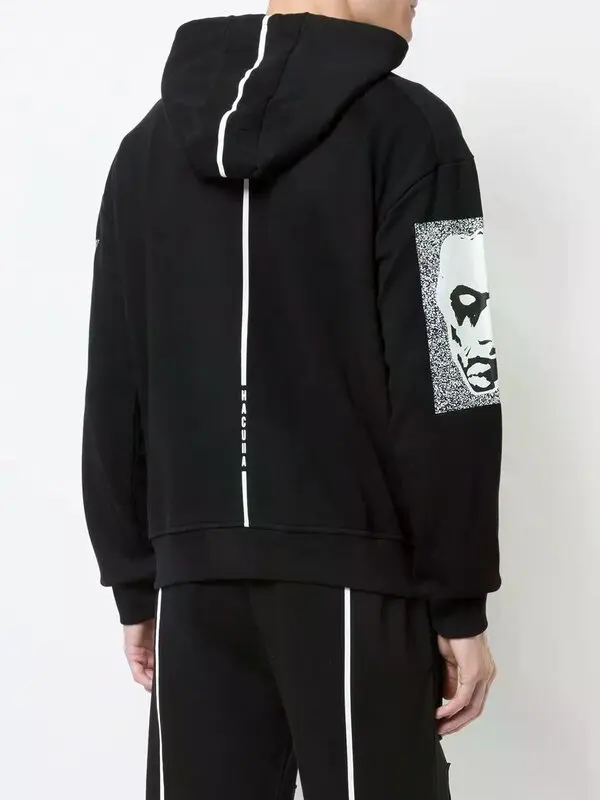 HACULLA. They're Here" Graphic Zip-up Hoodie