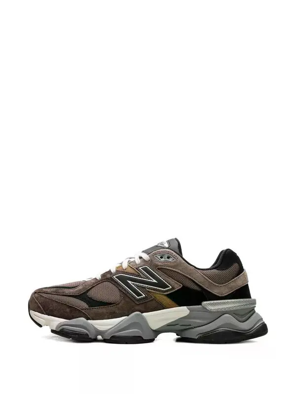 NEW BALANCE 9060 Paneled Sneakers - Brown