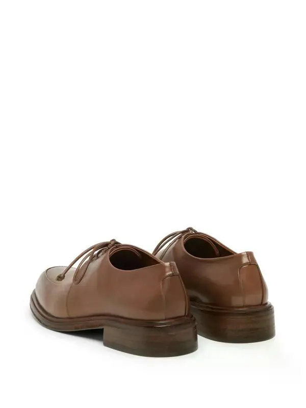 Marsèll Altopiano Almond-toe Leather Derby Shoes