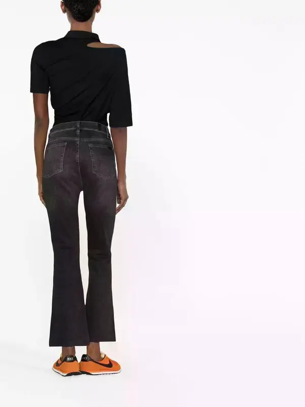7 For All Mankind Cropped Flare Jeans