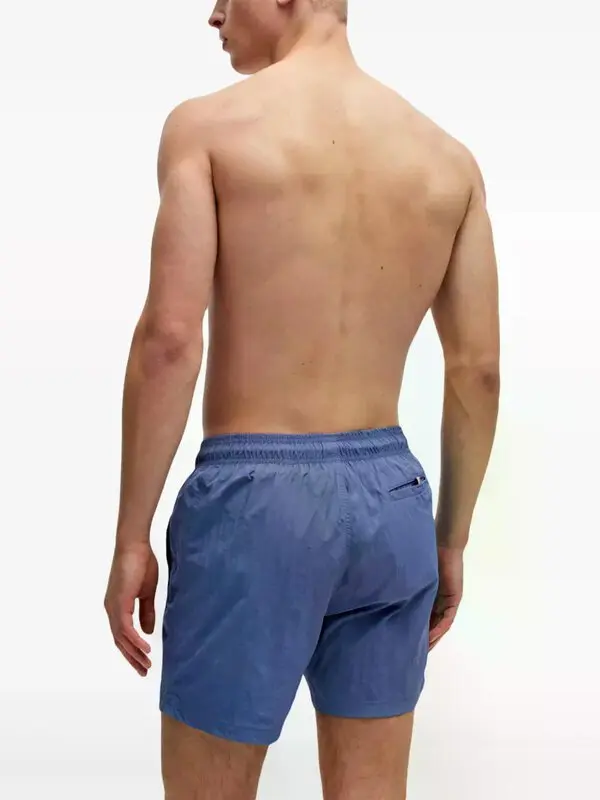BOSS Logo-print Swim Shorts