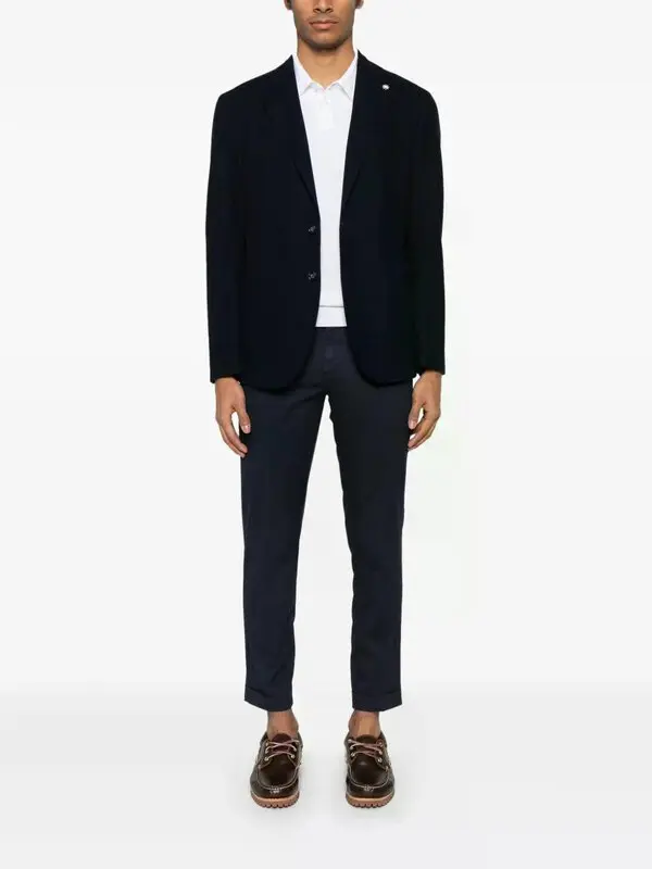 FAY Tapered Trousers - Blue