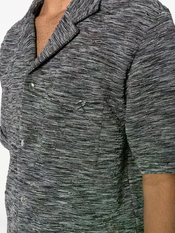 GMBH Logo-plaque Mélange-effect Shirt