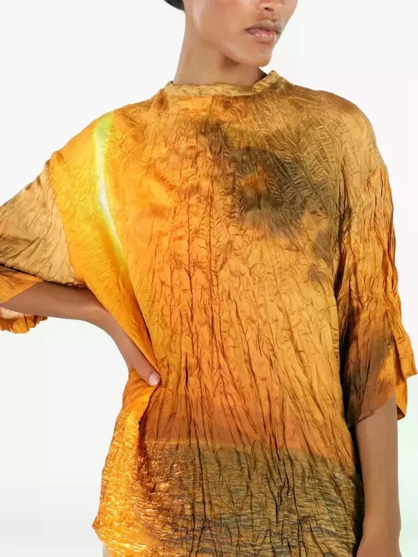 Roberto Cavalli Abstract Pattern Jersey T-shirt