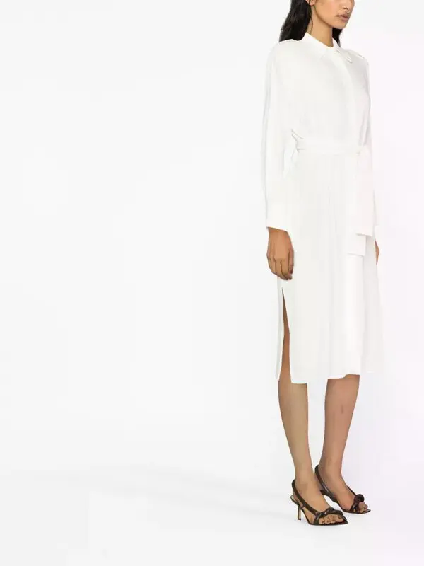 Lorena Antoniazzi Tied Midi Shirtdress