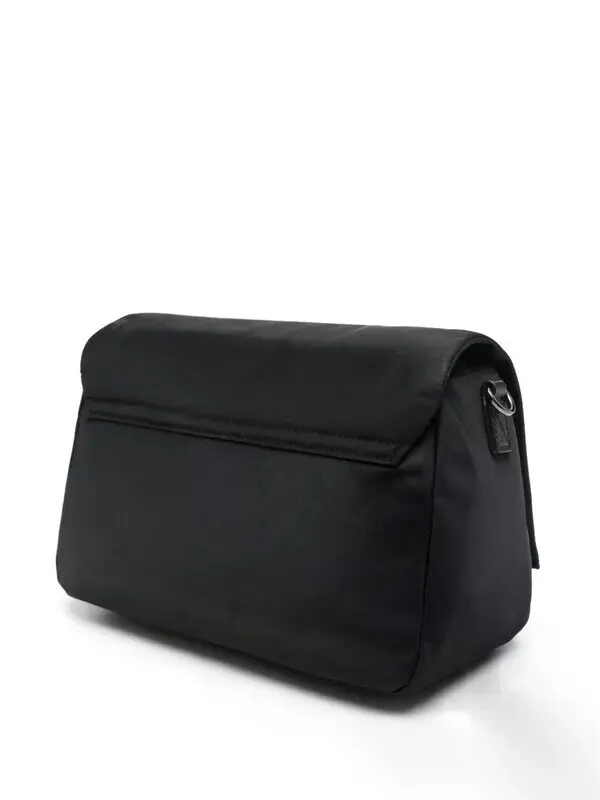 Emporio Armani Logo-plaque Shoulder Bag - Black