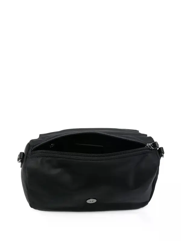 Emporio Armani Logo-plaque Shoulder Bag - Black