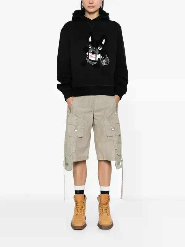 Dsquared2 Cotton Graphic Hoodie