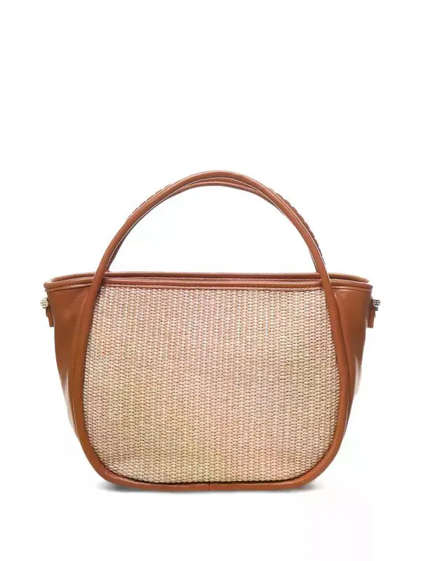 V°73 Flaminia Tote Bag With Woven Panelling