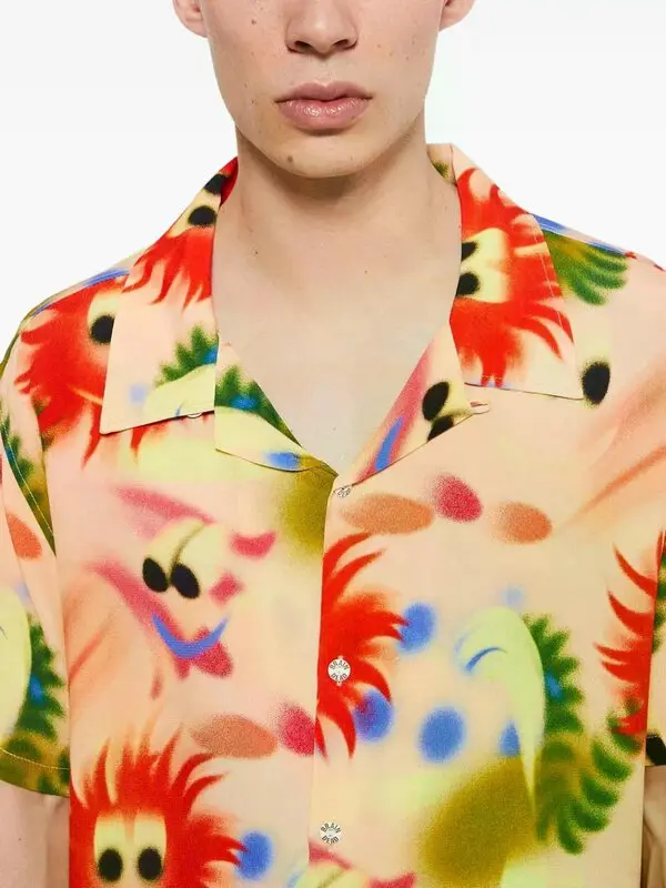 BRAIN DEAD Graphic-print Shirt