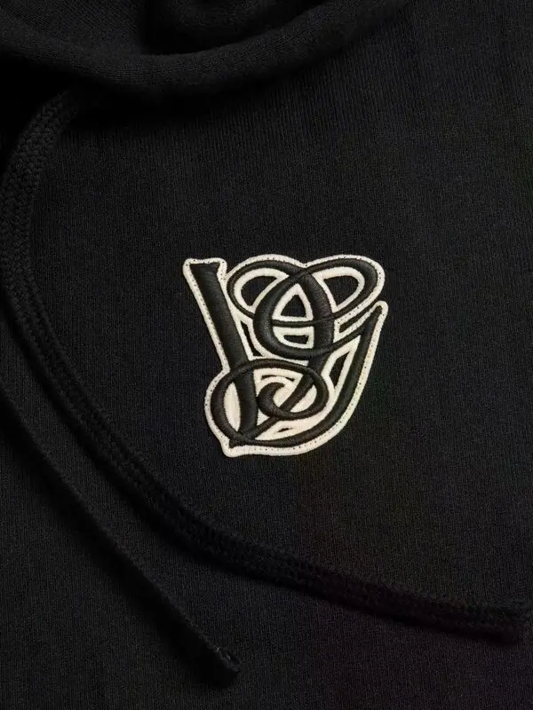 Valentino Garavani Cotton Hooded Sweatshirt With Vg Patch