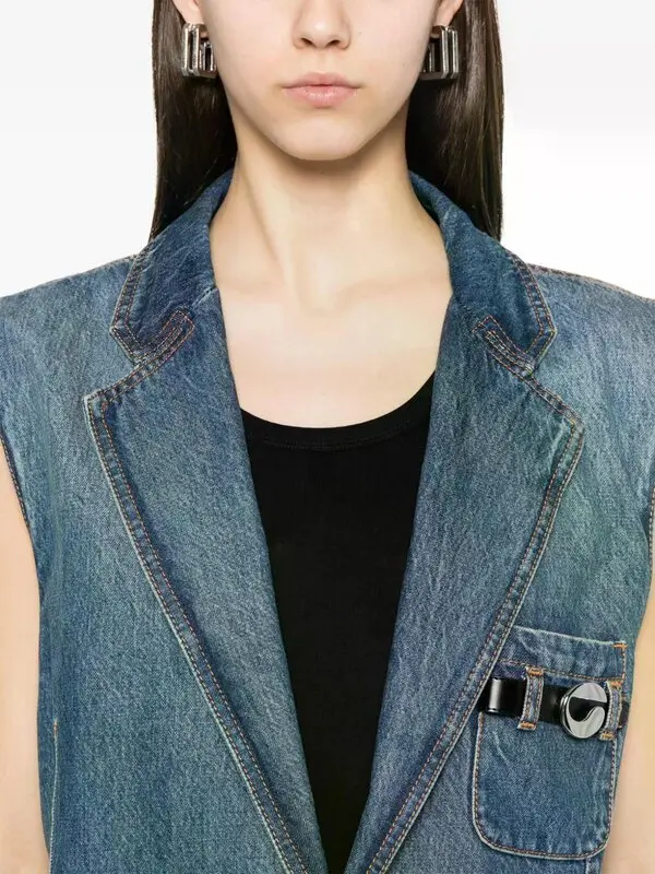 Coperni Sleeveless Denim Jacket