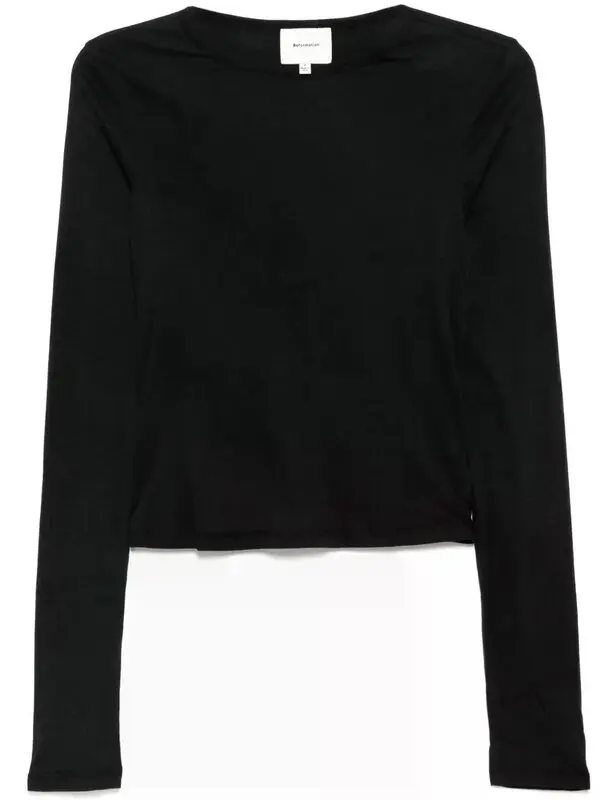 REFORMATION Erza Top - Black
