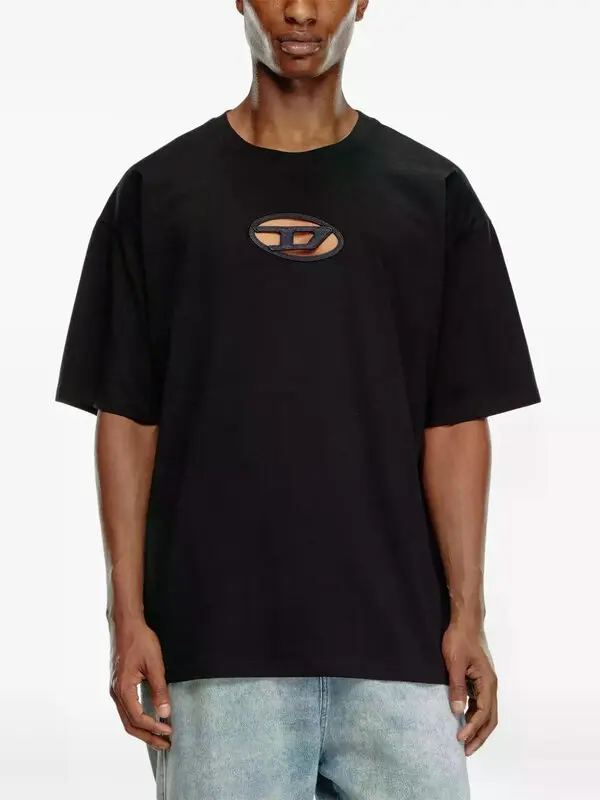 DIESEL® Cut-out Organic Cotton T-shirt