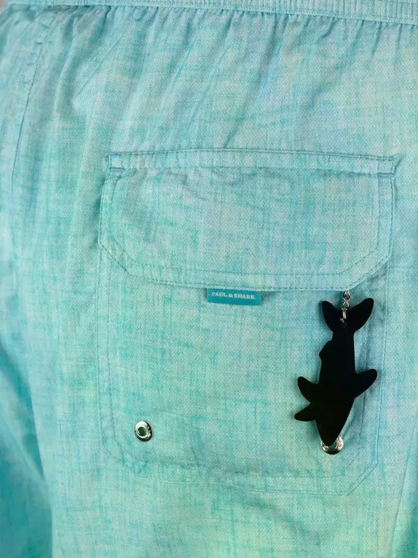 Paul & Shark Logo-plaque Swim Shorts