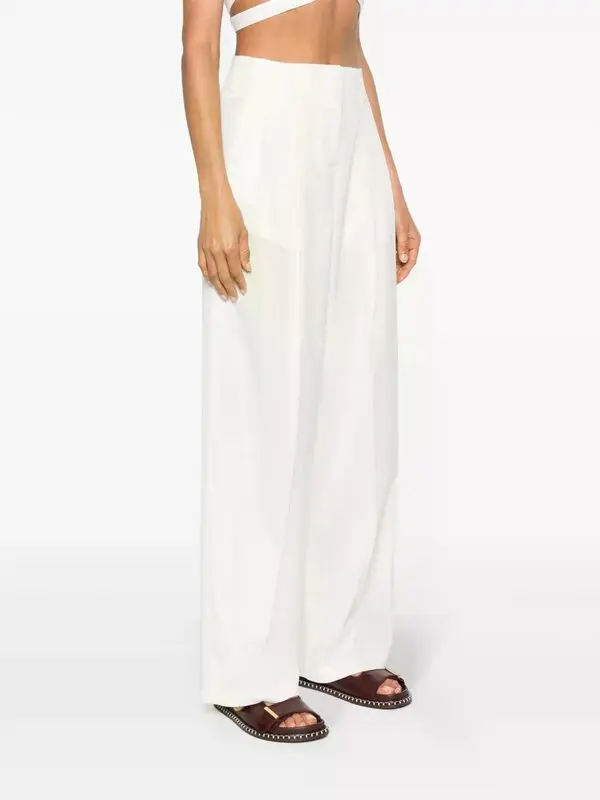 GOLDEN GOOSE Pleated Wide-leg Trousers