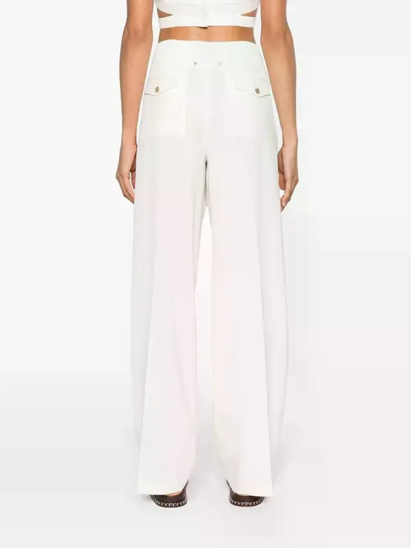 GOLDEN GOOSE Pleated Wide-leg Trousers
