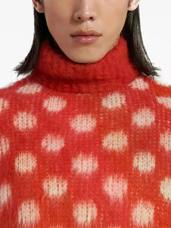 Marni Polka-dot Intarsia Jumper
