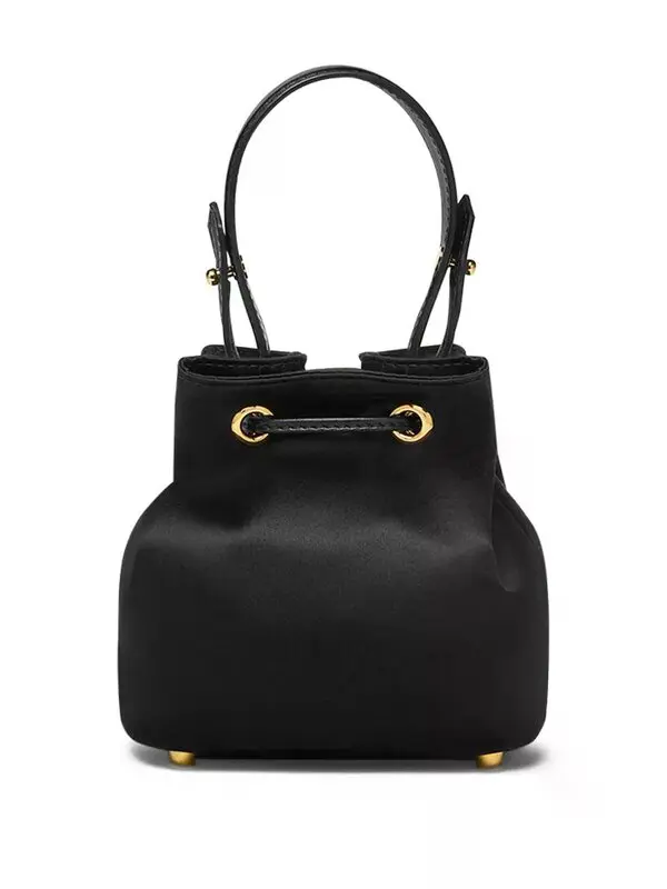 Versace La Medusa Satin Mini Bucket Bag