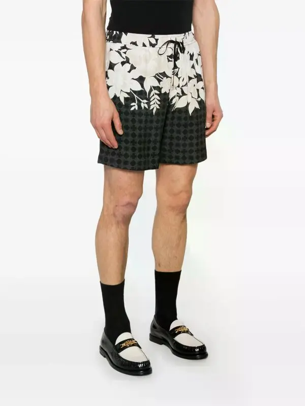 Amiri Garden Shorts With Floral Print