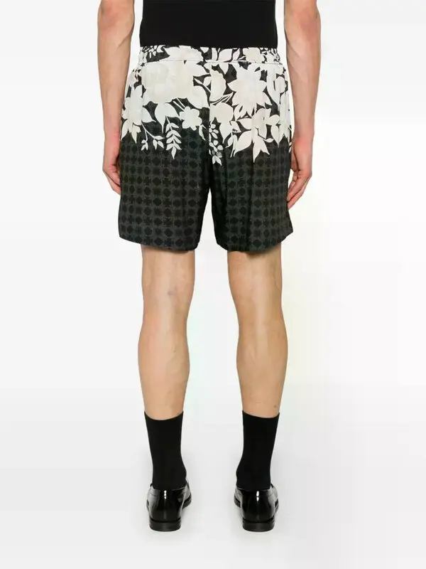 Amiri Garden Shorts With Floral Print