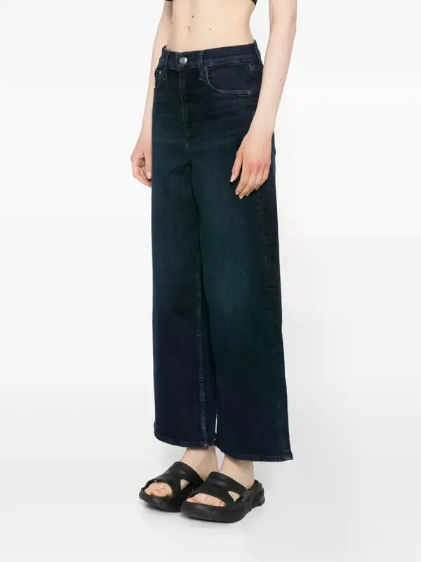 Rag & Bone Wide-leg Indigo Jeans - Blue