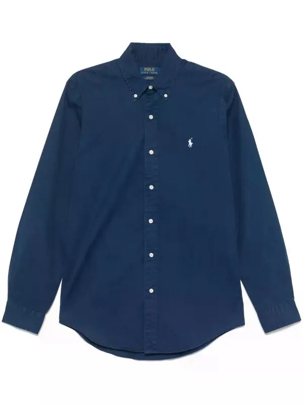 Polo Ralph Lauren Polo Pony-embroidered Shirt - Blue