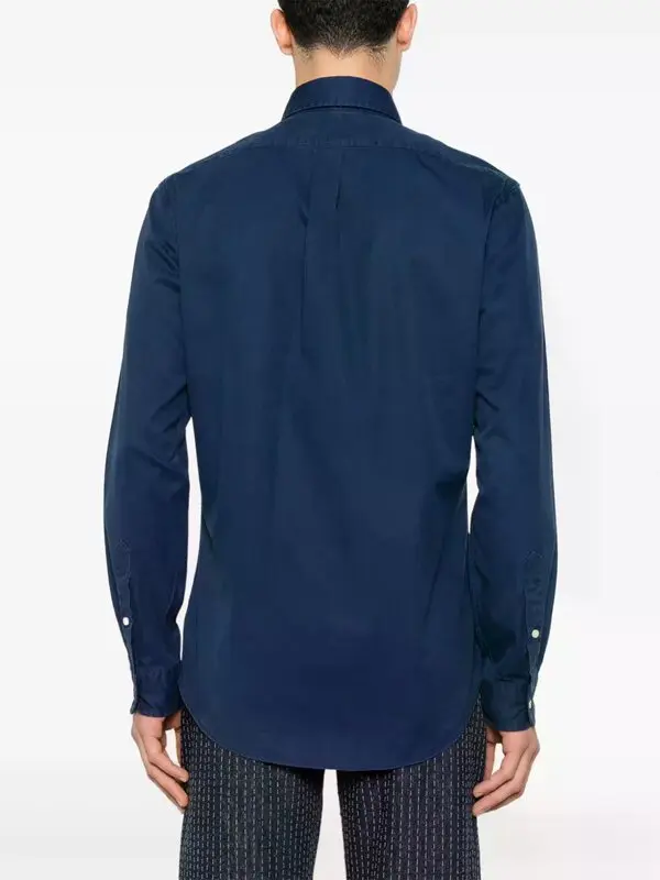 Polo Ralph Lauren Polo Pony-embroidered Shirt - Blue