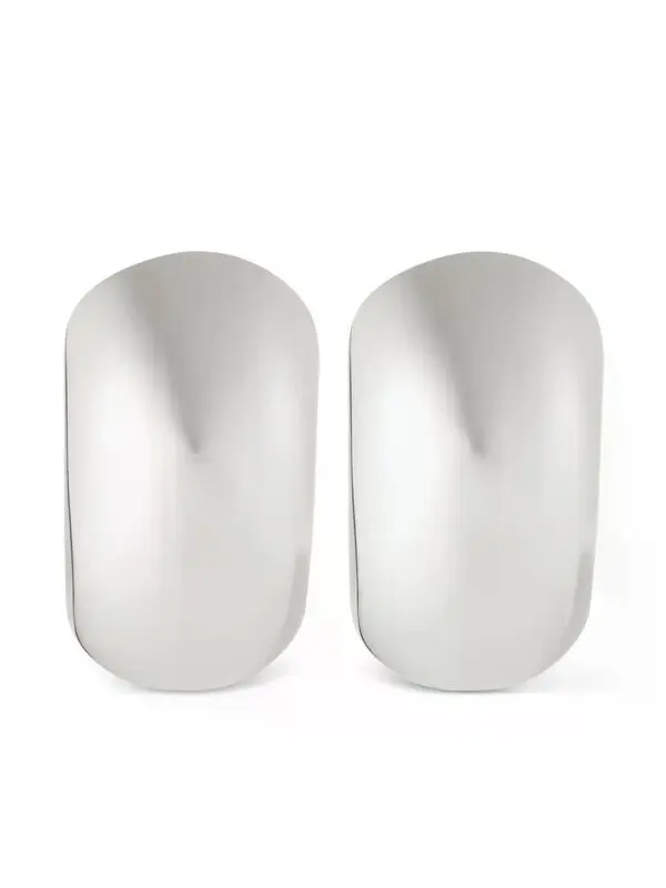 COURREGES Infinity Hoop Earrings - Silver