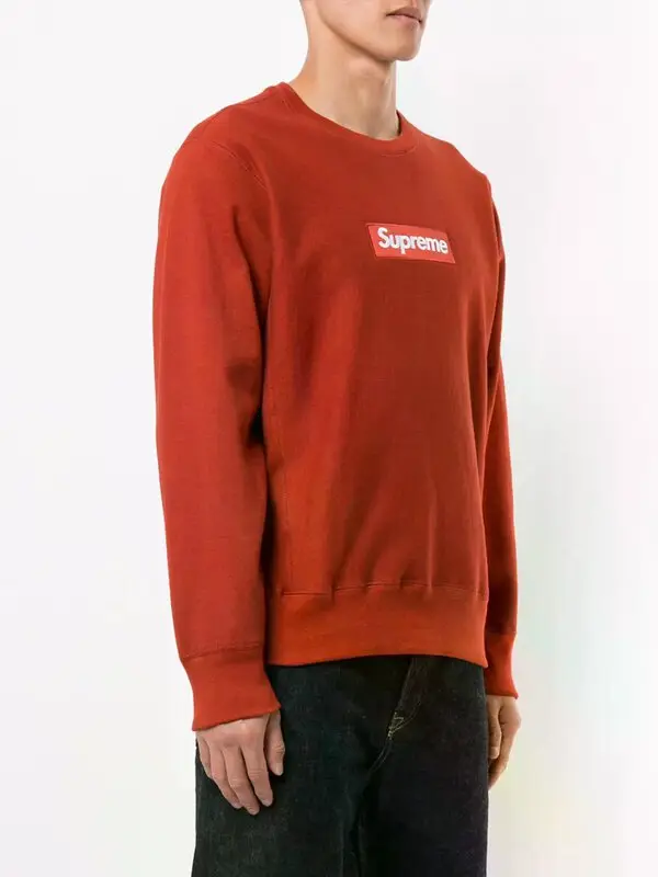 Supreme Box Logo Crewneck Sweatshirt - Red