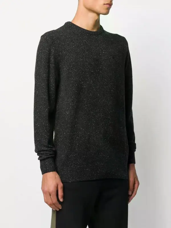 Barbour Embroidered Logo Jumper - Black