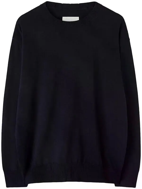 JIL SANDER Crew Neck Jumper - Blue