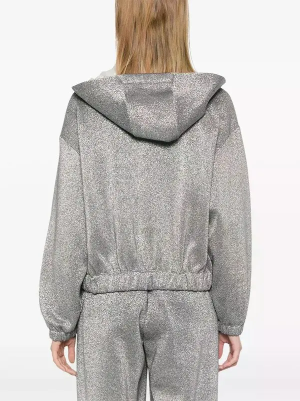 Peserico Metallic-effect Hoodie