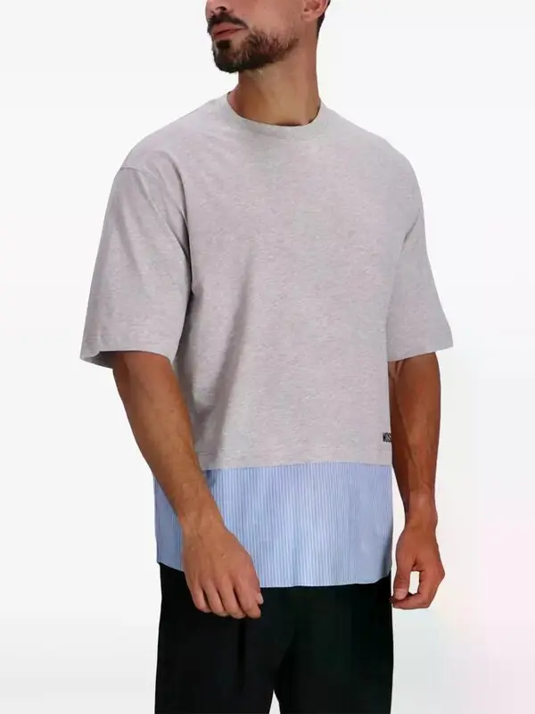 Moschino Two-tone Logo-print T-shirt